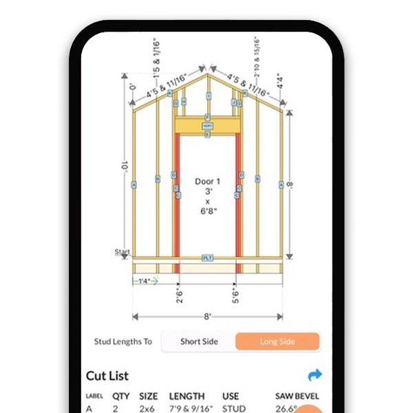Rake Wall Framing - How to Frame a Rake Wall & Gable End | RedX Apps